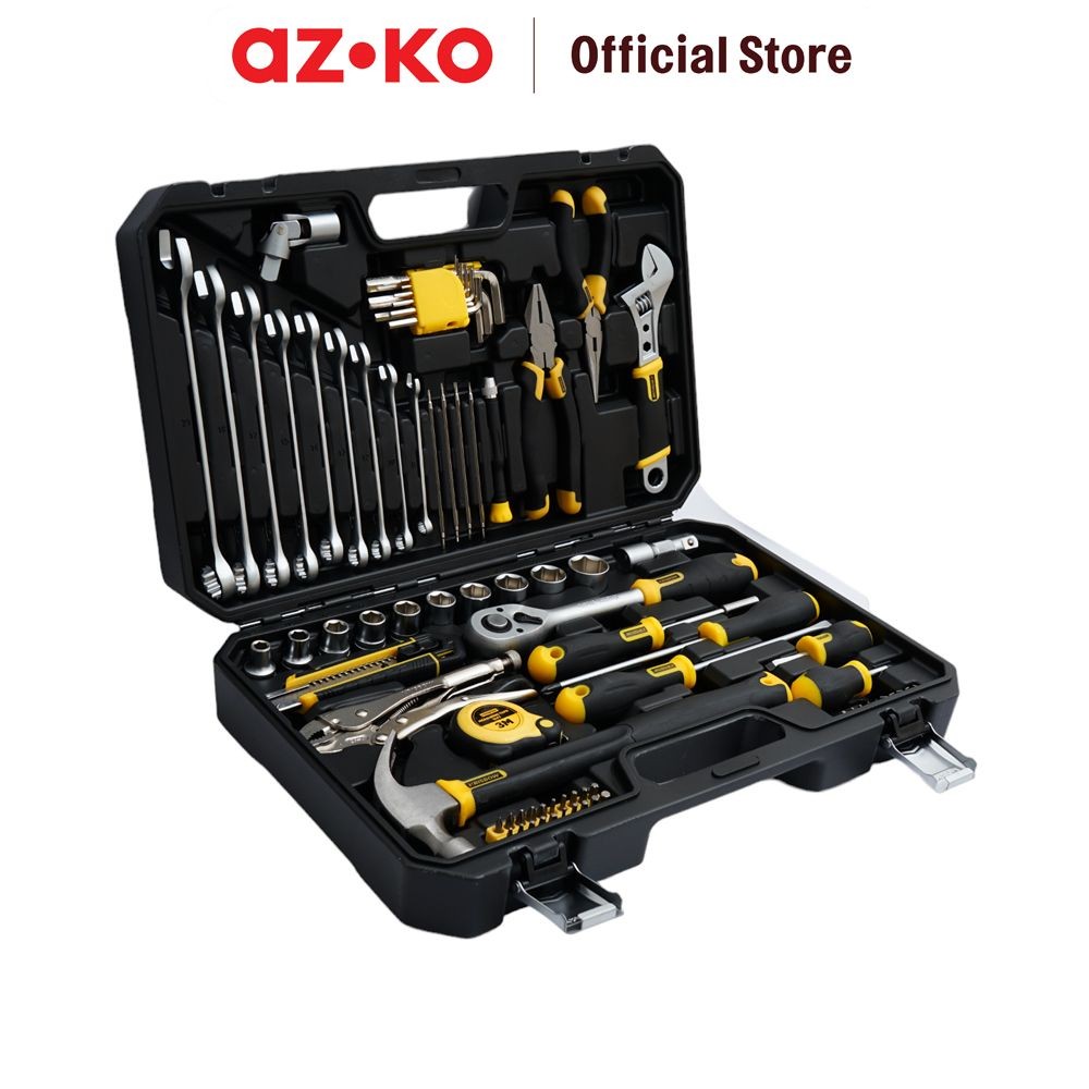 Jual AZKO Krisbow Set Perkakas Mekanik Dengan Kotak Penyimpanan ...