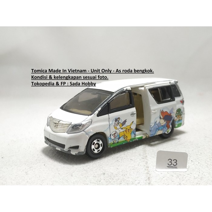 Jual Tomica No 78 Toyota Alphard Pokemon Unit Only | Shopee Indonesia