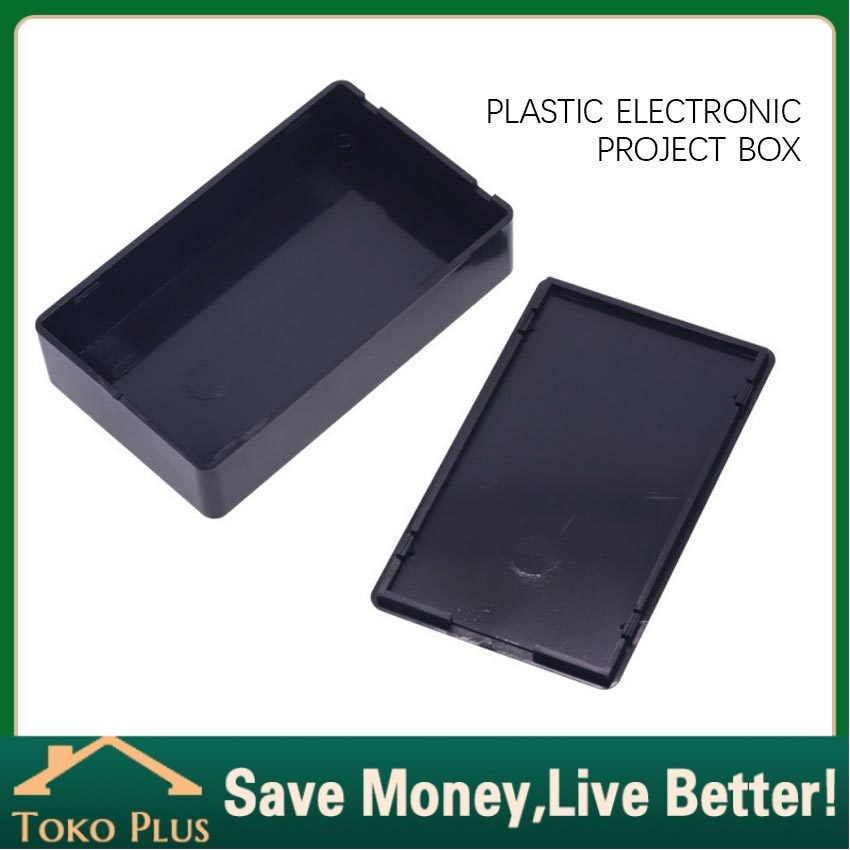 Jual Box Project Elektronik Kotak Box Hitam panel Mikrotik Plastik ...