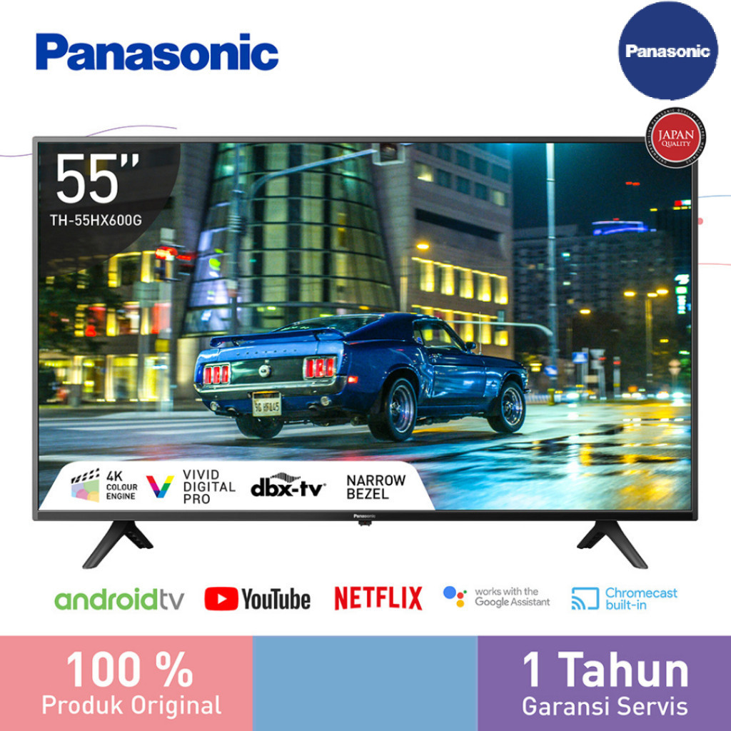 Jual Panasonic TH-55HX600G Smart Android LED TV 4K HDR [55 Inch] | Shopee Indonesia