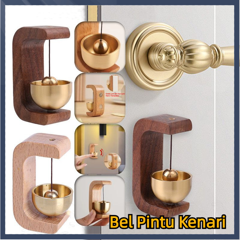 Jual 【COD】Bel Pintu/Lonceng Kuningan/Bel Pintu Rumah/Bel Pintu Kenari ...