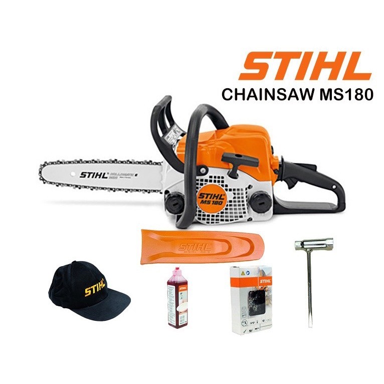 Jual PROMO HARI RAYA Chain Saw STIHL MS-180 SENSO MS180 Gergaji Kayu 16inch/40cm | Shopee Indonesia