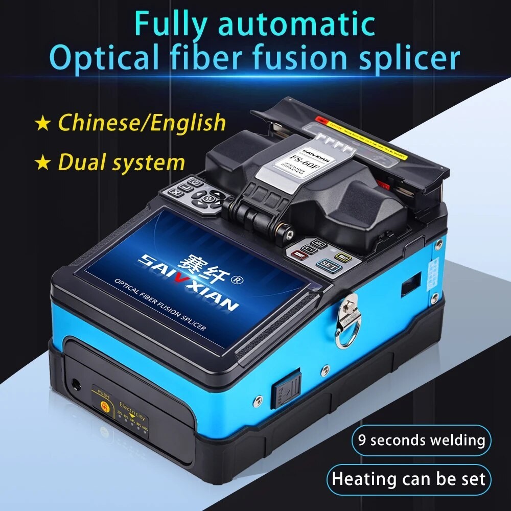 Jual New FS-60F Fully Automatic Fiber Optic Welding Splicing Machine ...