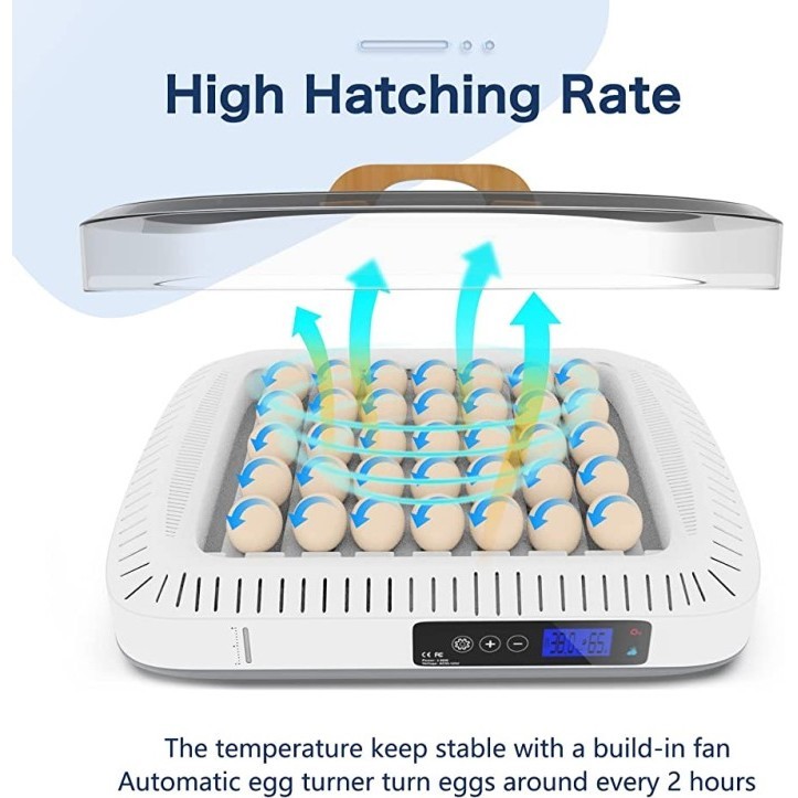 Jual 35 Egg Roller Incubator Penetas Telur HHD35 Otomatis - Humidity ...