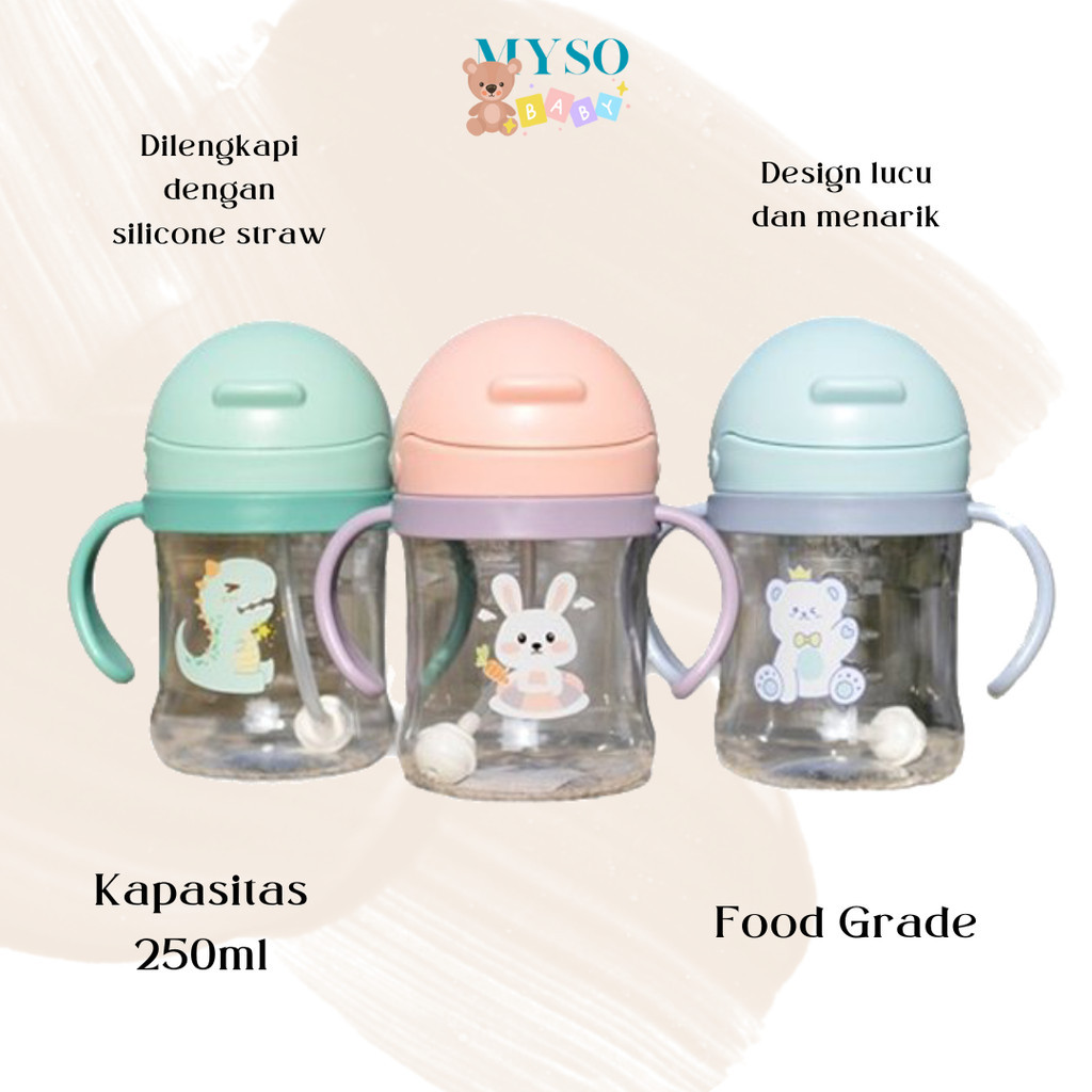 Jual Botol Minum Anak 250ML Training Cup Balita Bayi | Shopee Indonesia