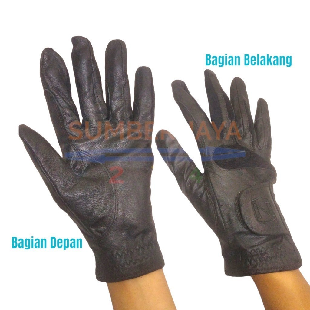 Jual Sarung Tangan Kulit Full Finger / Sarung Tangan Kulit Size Kecil ...