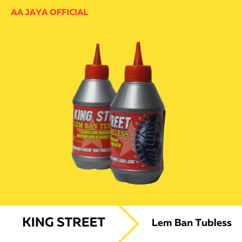 Jual Cairan Lem Tambal Ban Tubles King Street Cairan Ban Tube 350ml ...