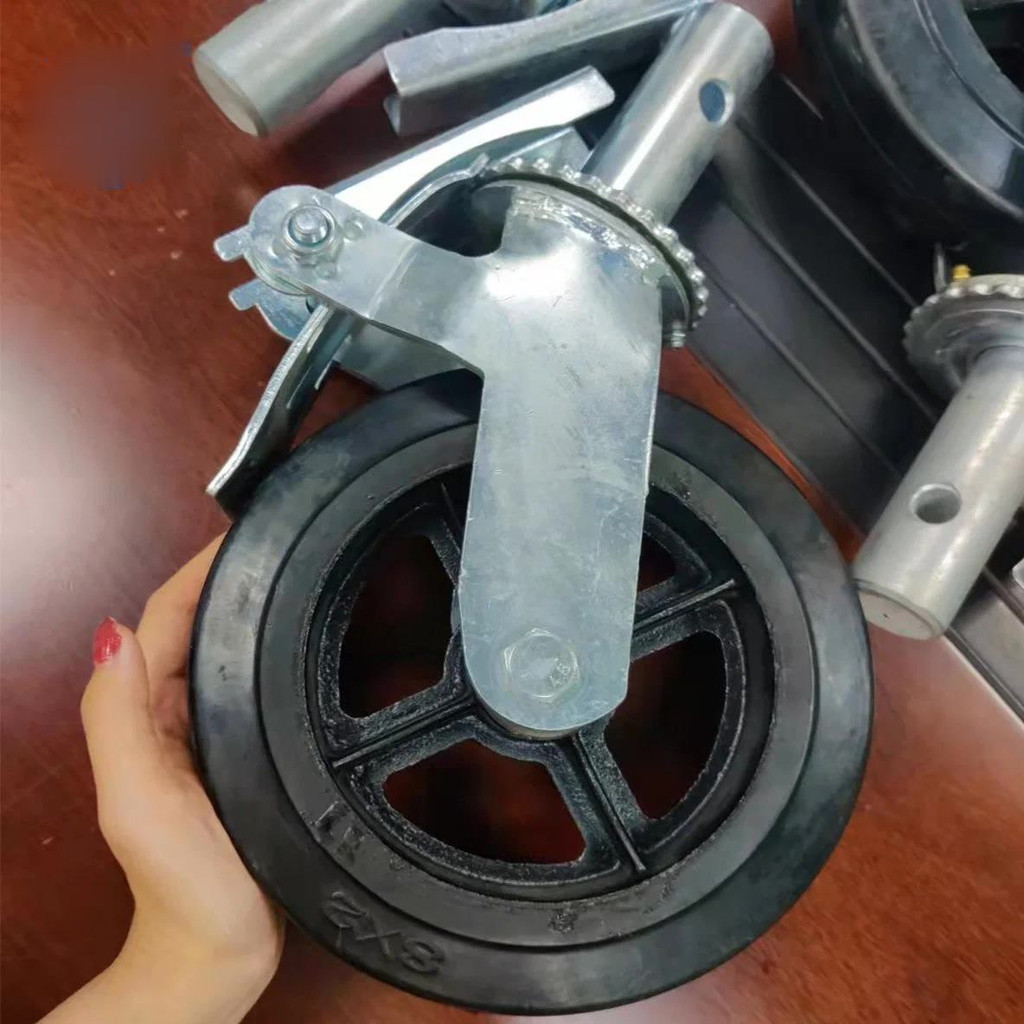 Jual Roda Steger Stager Perancah Scaffolding Karet Heavy Duty 8 inch ...