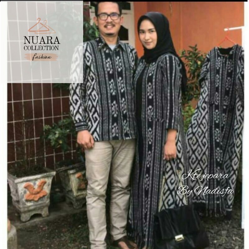 Jual BAJU SET COUPLE KELUARGA by NADISFA OUTER PANJANG COUPLE ...