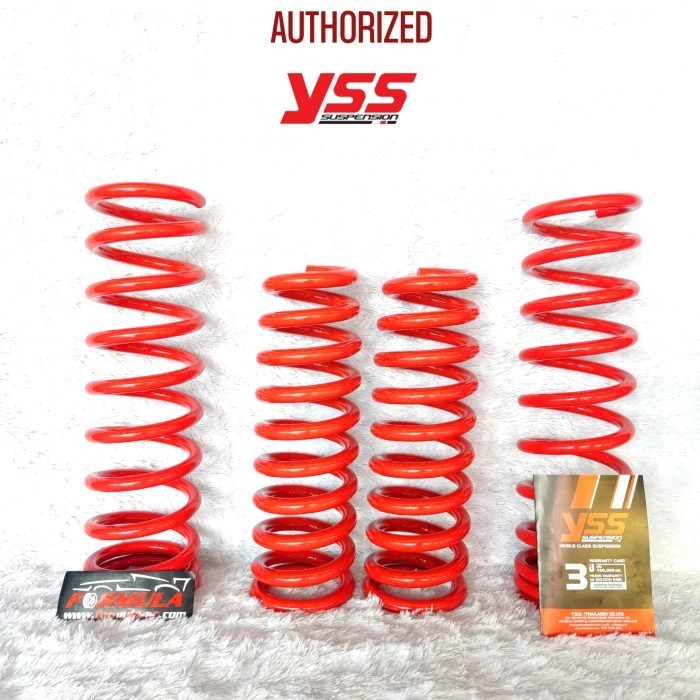 Jual Paket Lowering Kit Spring Per YSS Performance Toyota Fortuner VRZ 16+ GR | Shopee Indonesia