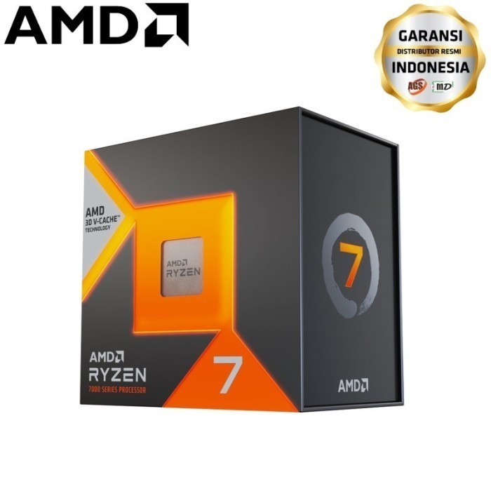 Jual AMD Ryzen 7 7800X3D 8Core 16Threads 4.2GHz Up to 5.0GHz AM5 ...