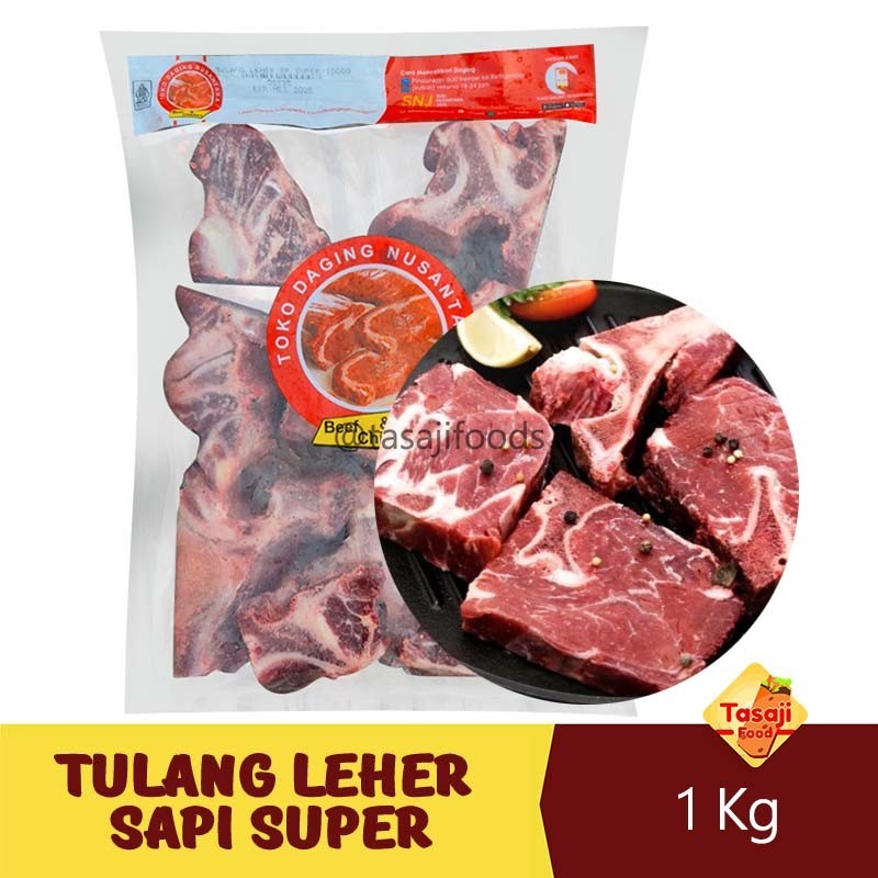 Jual Tulang Leher Sapi Super 1 Kg - TDN | Shopee Indonesia