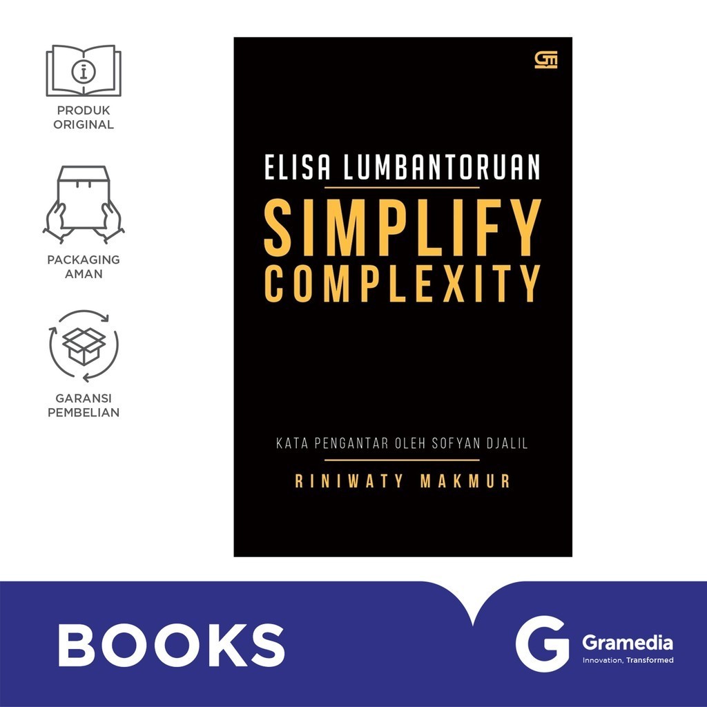 Jual Buku Biografi Elisa Lumbantoruan: Simplify Complexity | Shopee Indonesia