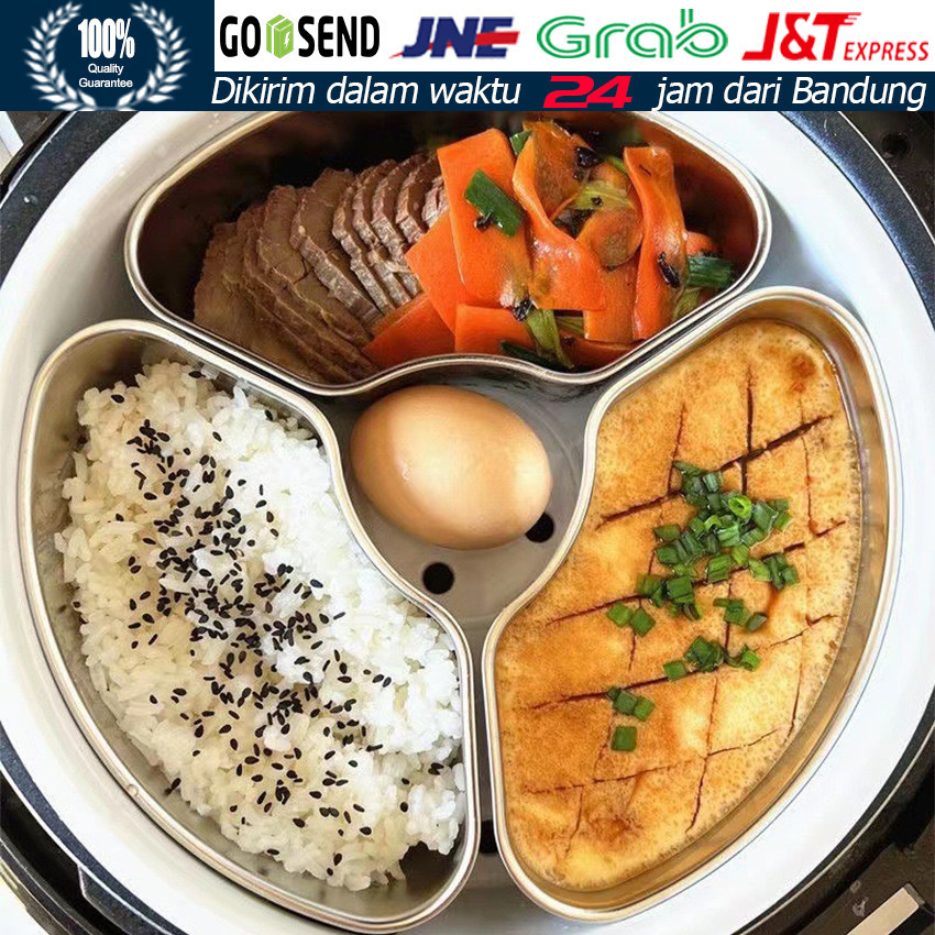 Jual Steaming Plate / Stainless Steel Cooking Steam Steamer Rack ...