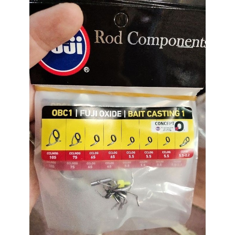 Jual ring joran fuji set untuk bc baitcasting 1 oxide set original ...