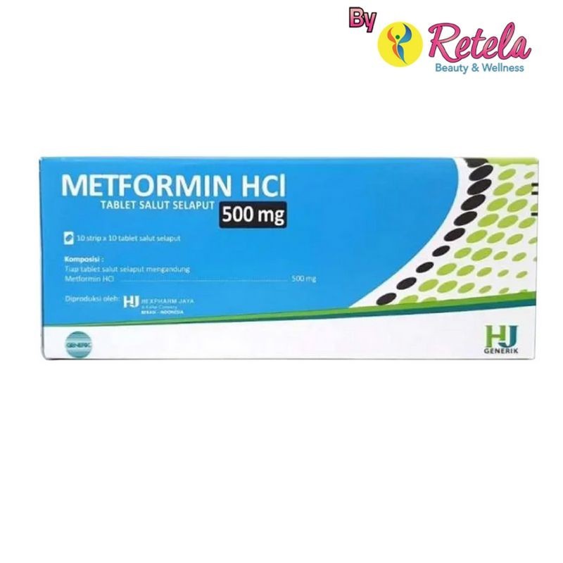 Jual METFORMIN 500MG 1 STRIP 10 TABLET | Shopee Indonesia