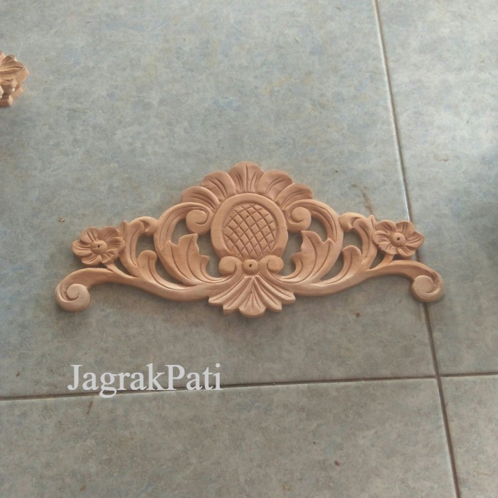Jual ukiran mahkota mawar ornamen kayu ukir jeparaa | Shopee Indonesia