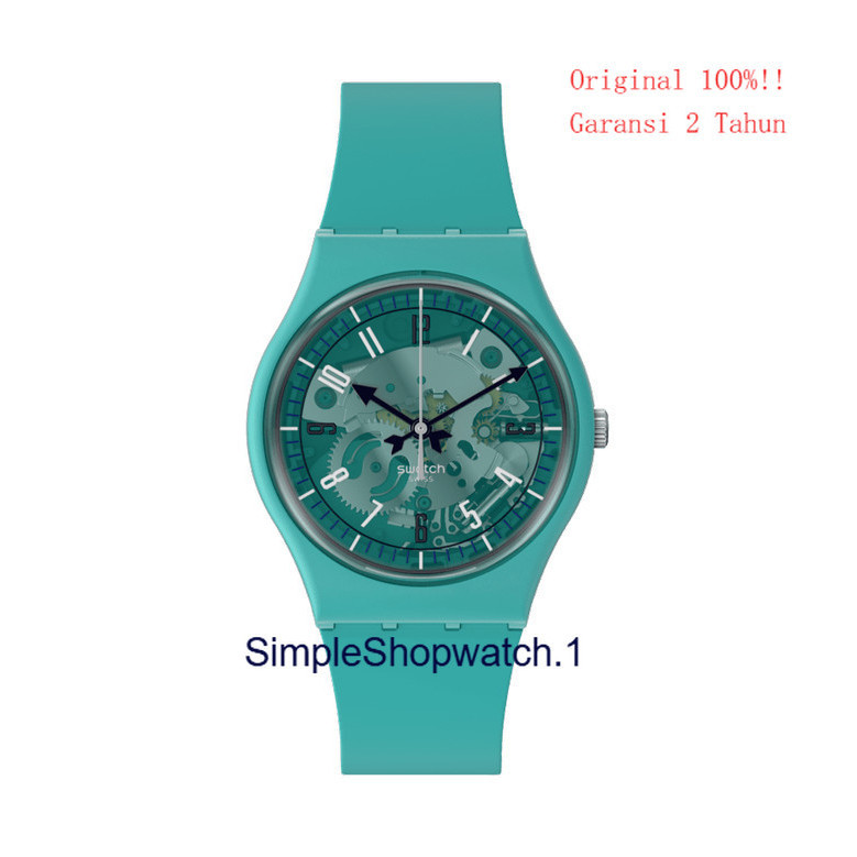 Jual Original 100%!! SWATCH SO28G108 PHOTONIC TURQUOISE Jam Tangan ...