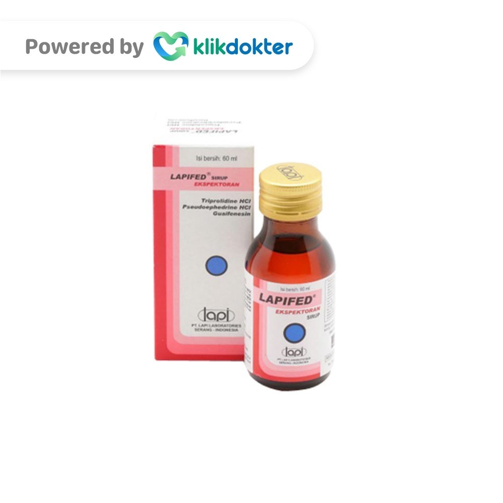 Jual Lapifed Expectorant Sirup 60ml | Shopee Indonesia