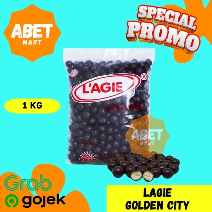 Jual Lagie Golden City Ball 1Kg - 1 Kg Kemasan Cokelat Biskuit Coklat Bola Chocolate Wafer Pak ...