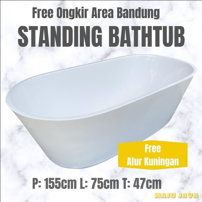 Jual Free Standing Bathtub Marble Model Toto Bonus Afur | Bath Tub ...