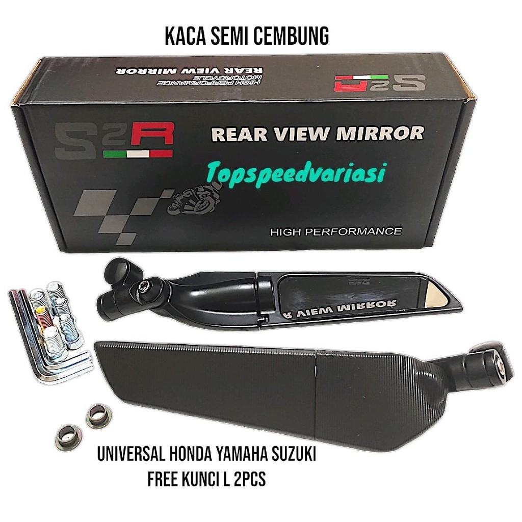 Jual Spion Winglet V2 V1 Cnc Universal Cembung Pnp Motor Nmax, PCX, Adv ...