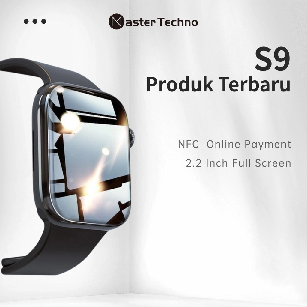 Jual Master Techno - Smart Watch S9 Pro Max Wireless Charging Anti Air Jam Aktivitas Outdoor ...