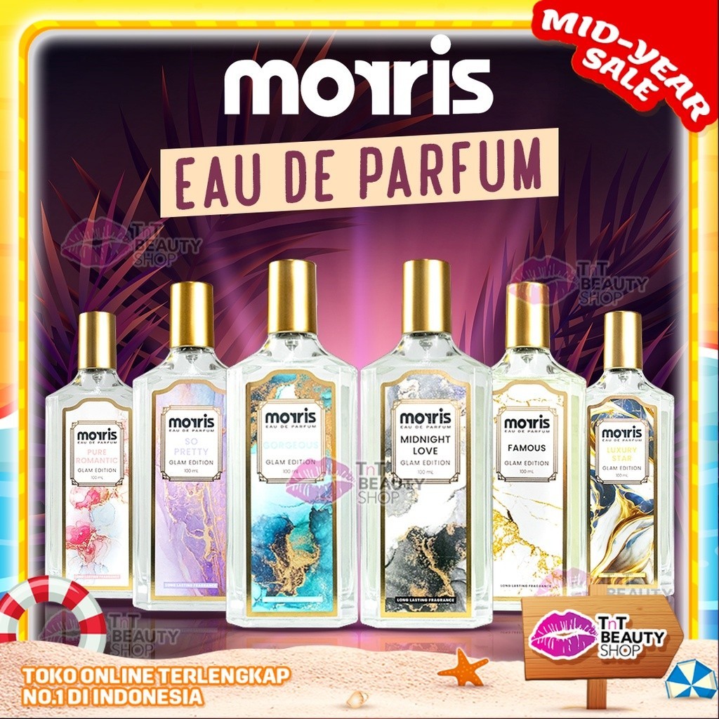 Jual Morris Eau De Parfum Glam Edition 100ml - EDP - Parfum Wanita ...