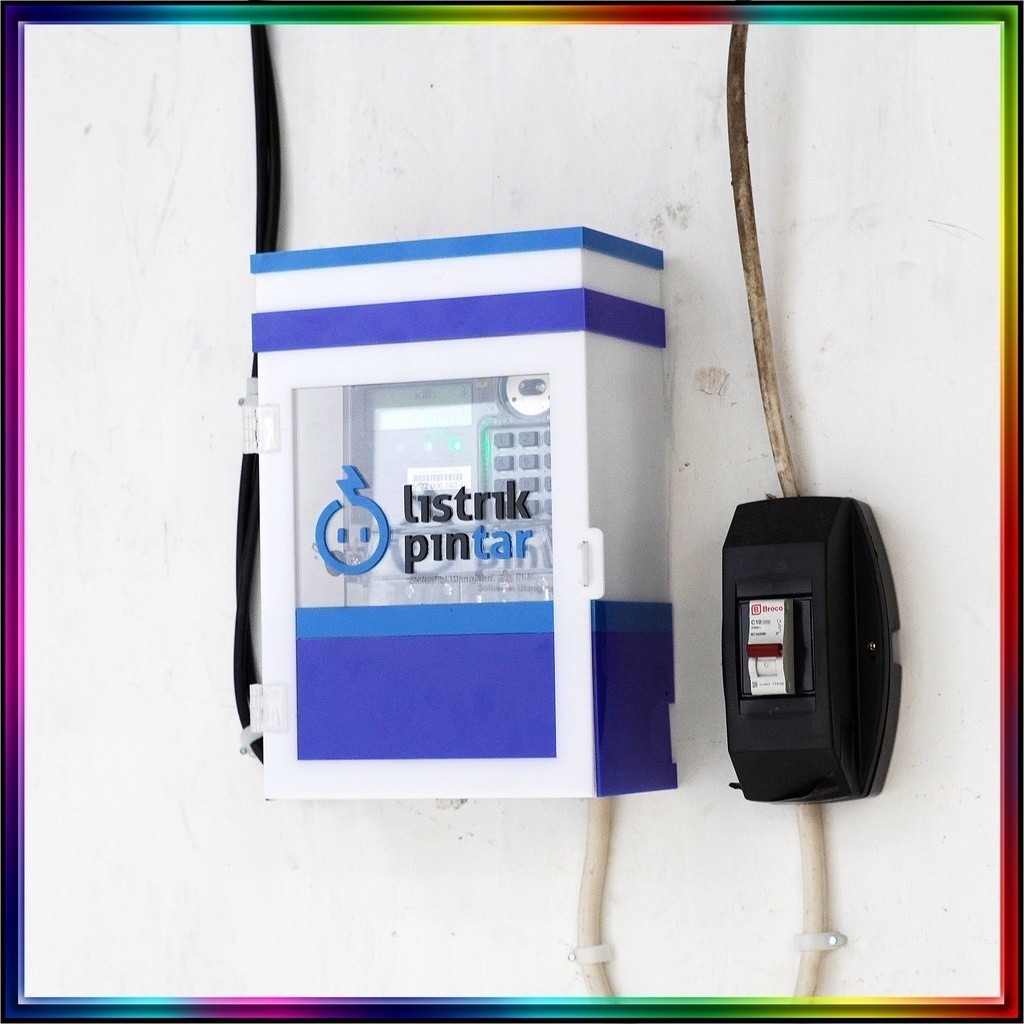 Jual Box Meteran PLN Prabayar Kecil Listrik Pintar Bahan Acrylic ...