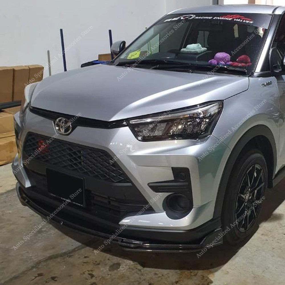Jual For TOYOTA Raize Front Bumper Lip Spoiler Splitter Diffuser Raize ...
