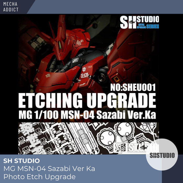Jual MG Sazabi Ver. Ka Photo Etch Metal Detail Up by SH Studio | Shopee Indonesia