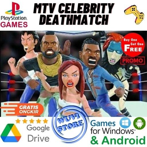 Jual Game PC MTV Celebrity Deathmatch Emulator PS1 | Bisa Main di ...
