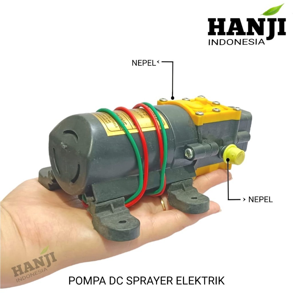 Jual Pompa DC 12v 100psi Dinamo pompa sprayer elektrik 12v | Shopee ...
