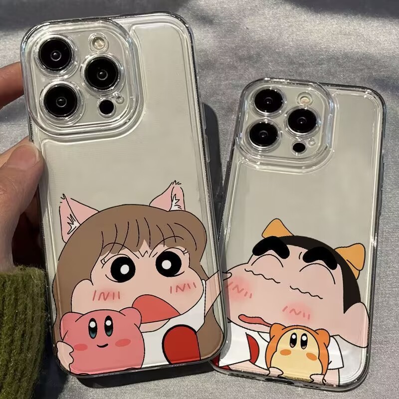 Jual Shinchan couple lucu Kartun Case iPhone 11 Pro 11Pro Max IP 14 ...