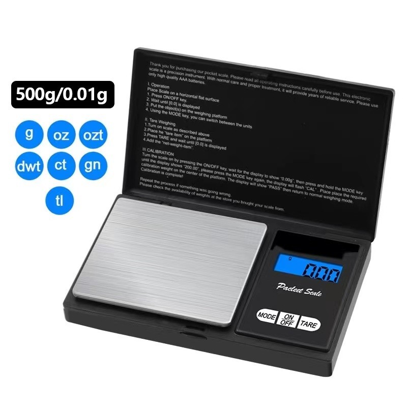Jual Timbangan Mini Digital 500gr /0.01gr / Timbangan Perhiasan ...
