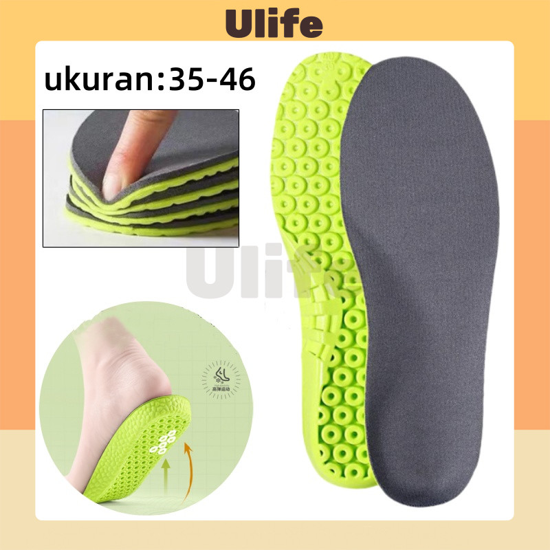 Jual Insole Sepatu Alas Kaki Orthopedic Breathable Insole Sepatu ...