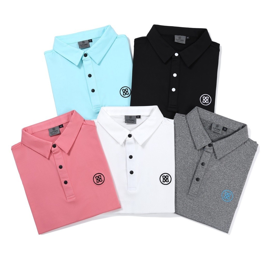 Jual Polo Shirt Baju Pria Golf Polyester Basic Back Vertical Script GFO ...