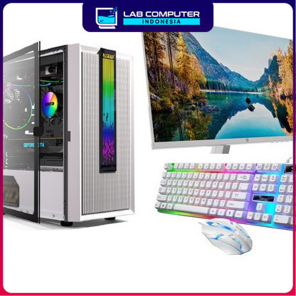 Jual FULLSET PC RAKITAN GAMING INTEL CORE i5 12400F l 32GB DDR5 I RTX 4060 I SSD NVME I LED 24 ...