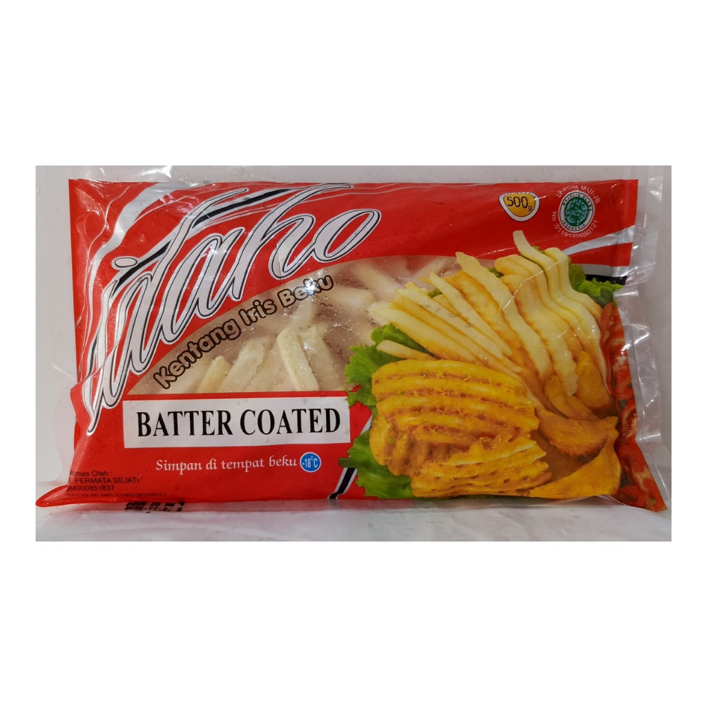 Jual IDAHO BATTERCOATED KENTANG GORENG PREMIUM 500 GR /1 KG HALAL DAN ...