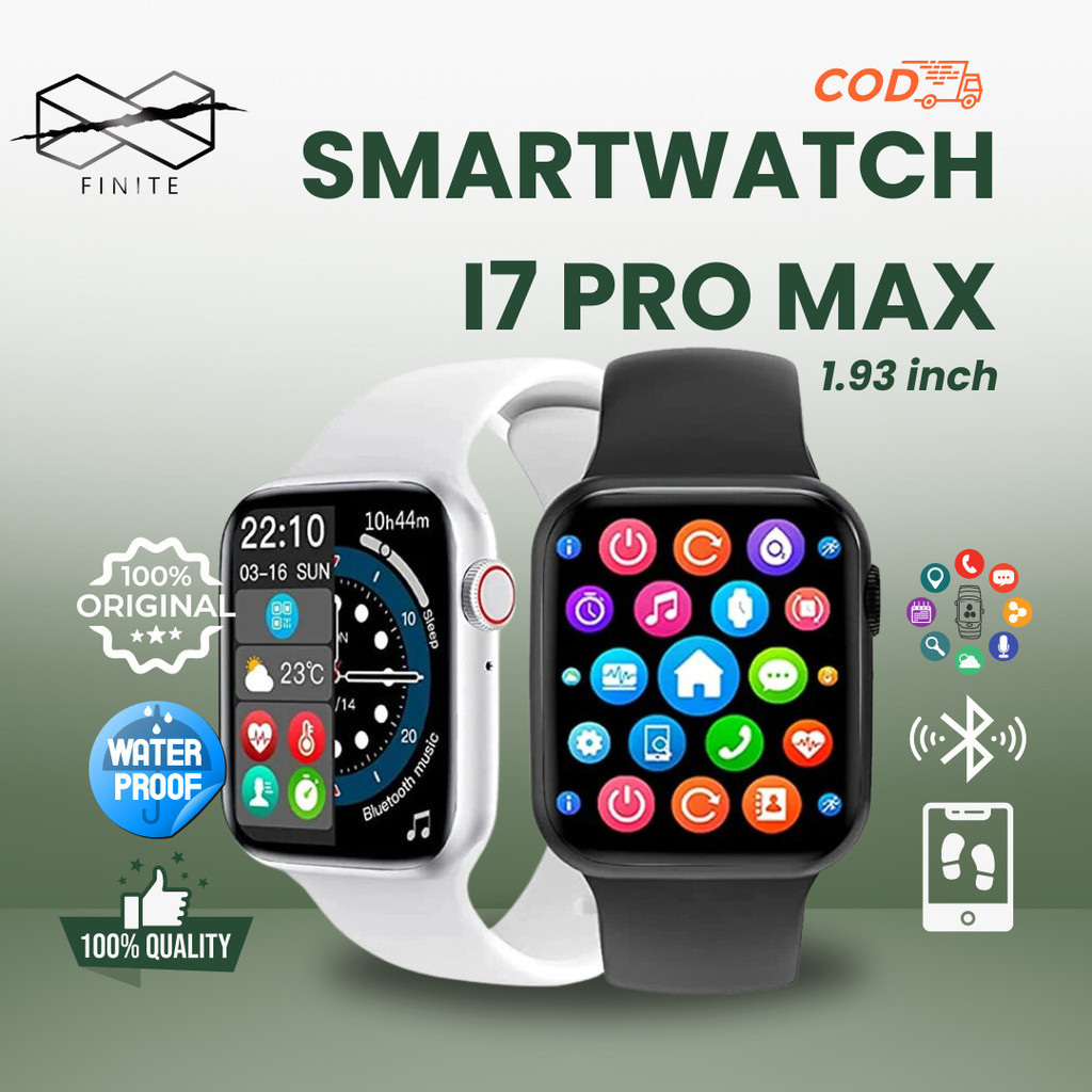 Jual SmartWatch Series i7 Infinite Full screen Display 1.92 Inch I7 Pro ...