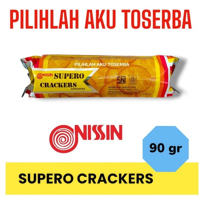 Jual Biskuit Nissin SUPERO ROLL CRACKERS 90 gr - ( HARGA 1 PCS ...