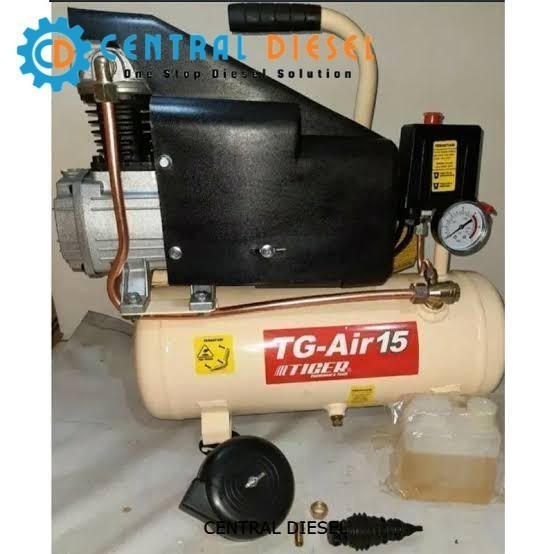 Jual Mesin Kompresor/ Air Compressor portable Tiger TG-Air 15 3/4 HP ...