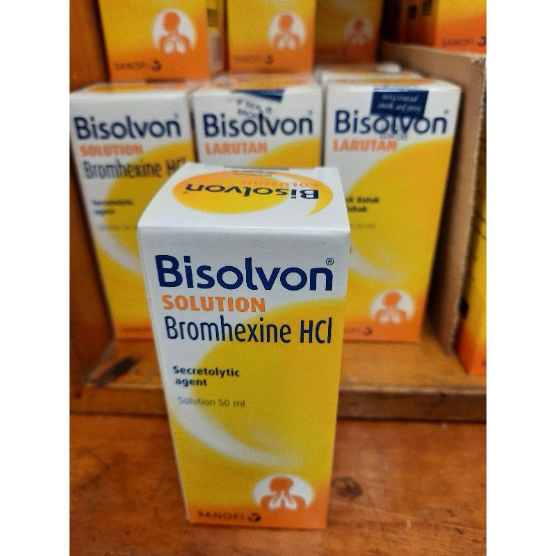 Jual BISOLVON SOLUTION 50 ML | Larutan Bisolvon | Cairan Nebulizer ...