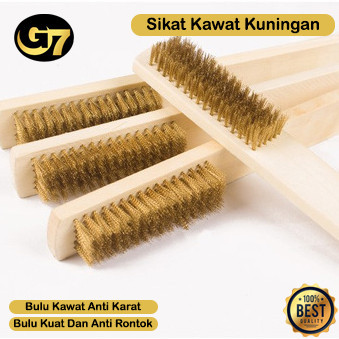 Jual Sikat Kuningan Pembersih Karat Besi Stainless Steel Sikat Kawat ...