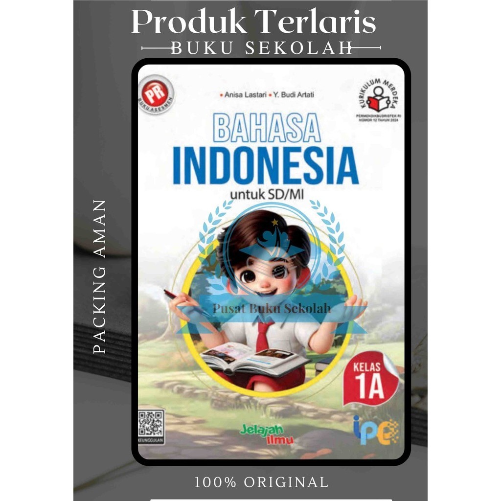 Jual Buku Pr/Lks Bahasa Indonesia Kelas 1 SD/MI Semester 1 Kurikulum Merdeka Intan pariwara ...