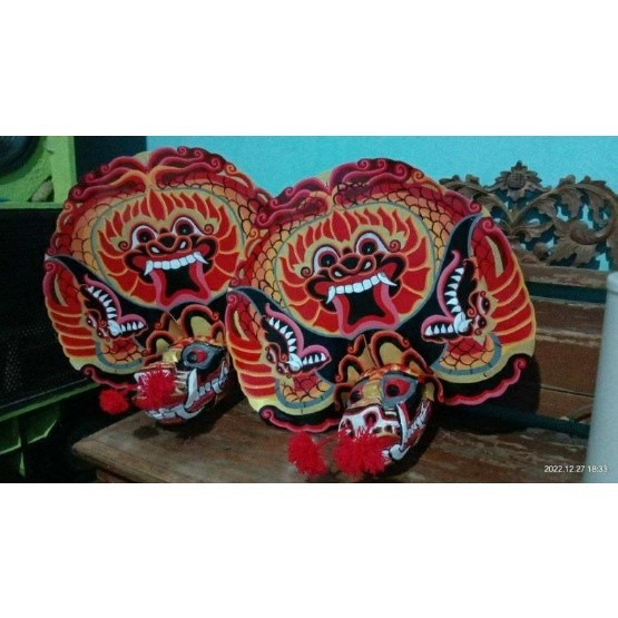 Jual Barongan Jawa Mainan | BARONGAN |Barongan Versi Devil Kayu ...