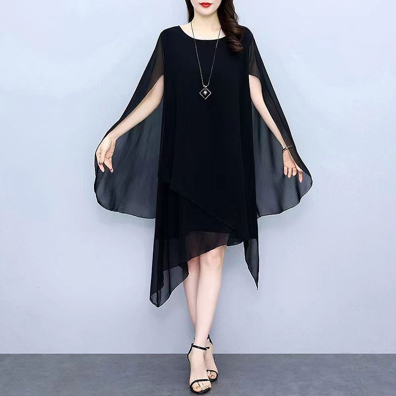 Jual Ready Dress Pesta Hitam Mewah Elegan /Dress jumbo | Shopee Indonesia