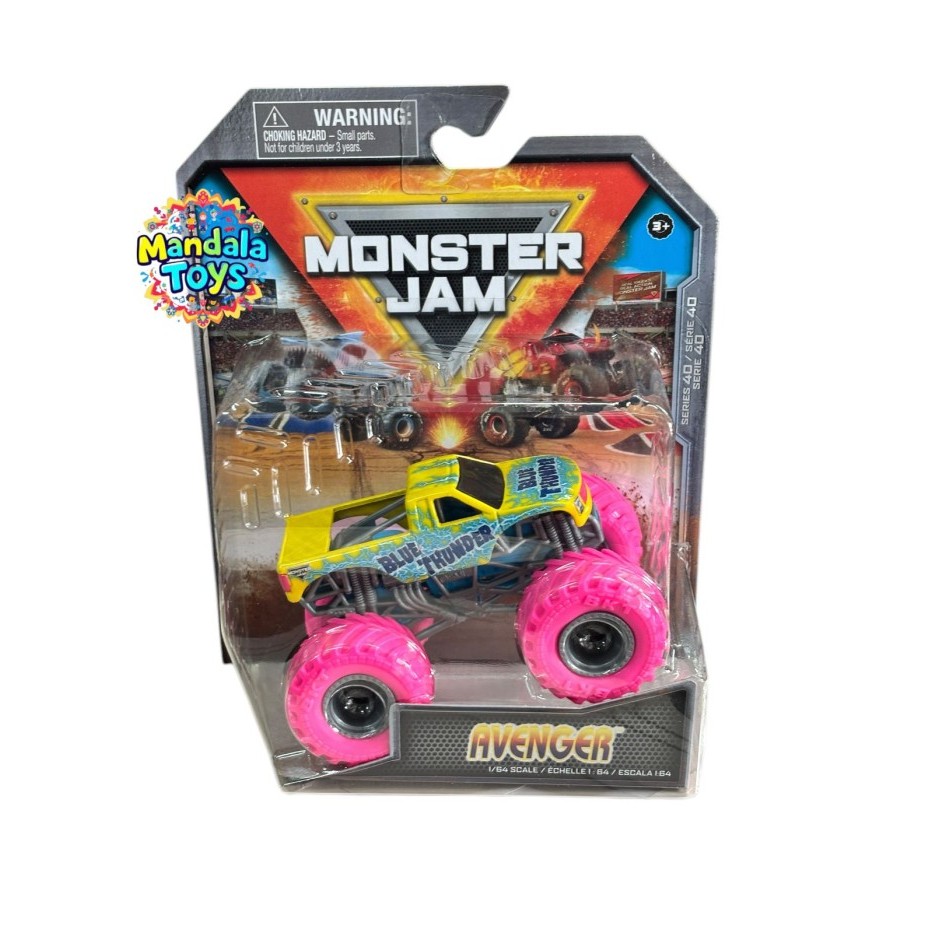 Jual Error Blue Thunder Avenger Series 40 Monster Jam Diecast Monster ...