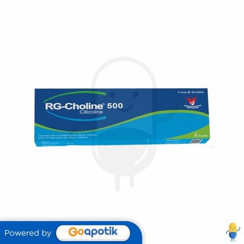 Jual Rg-Choline 500 Mg Box 30 Tablet | Shopee Indonesia