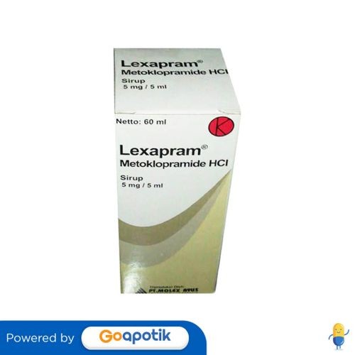 Jual Lexapram 5 Mg / 5 Ml Sirup 60 Ml | Shopee Indonesia